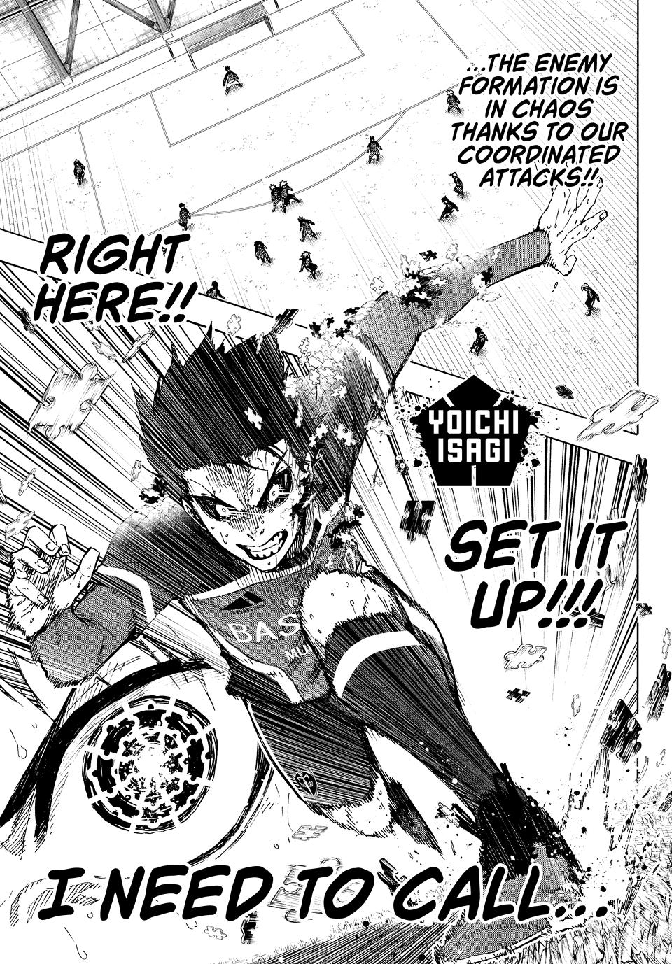 Blue Lock - Chapter 265 - Kissmanga