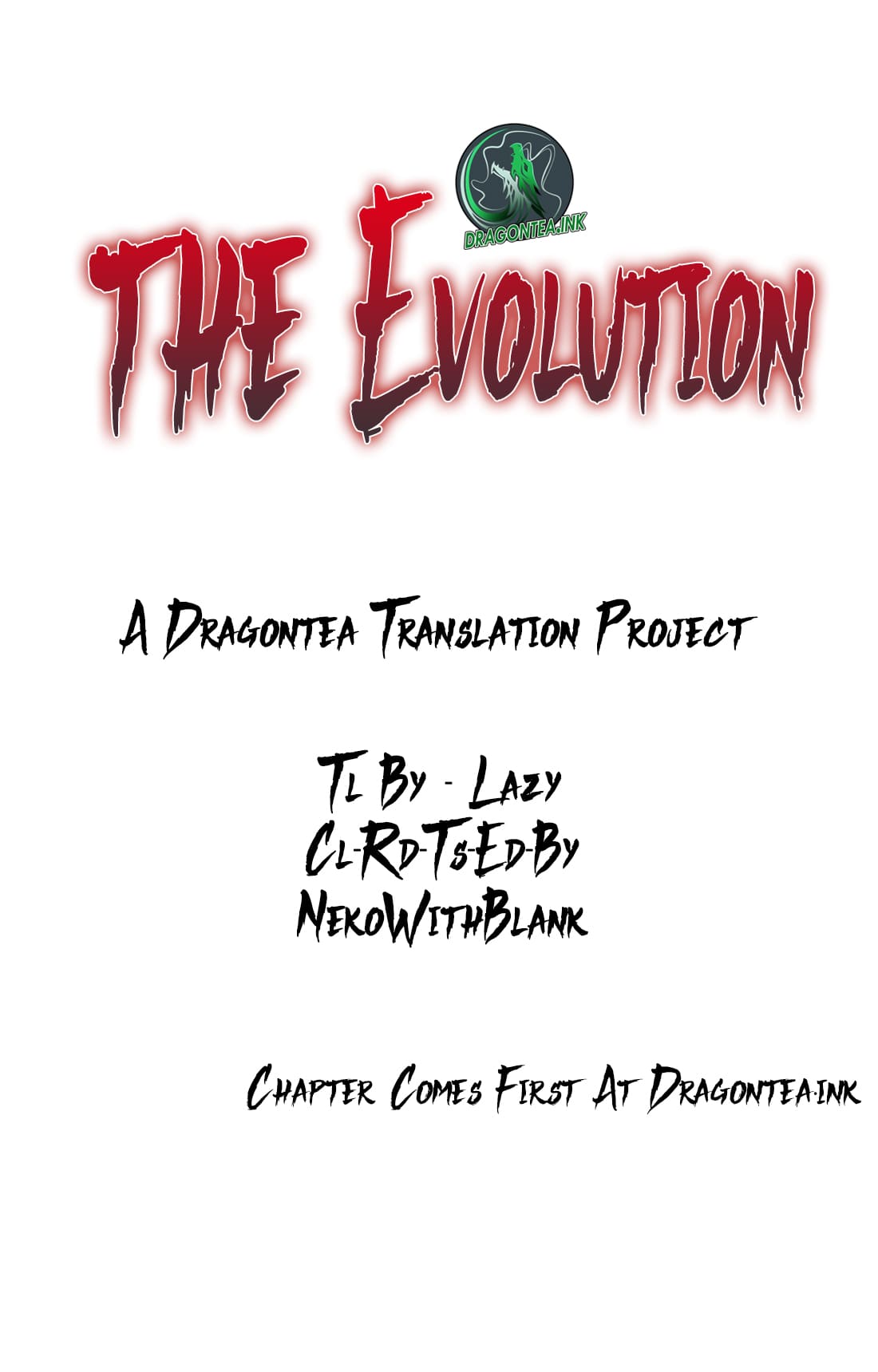 The Evolution - chapter 1 - Kissmanga