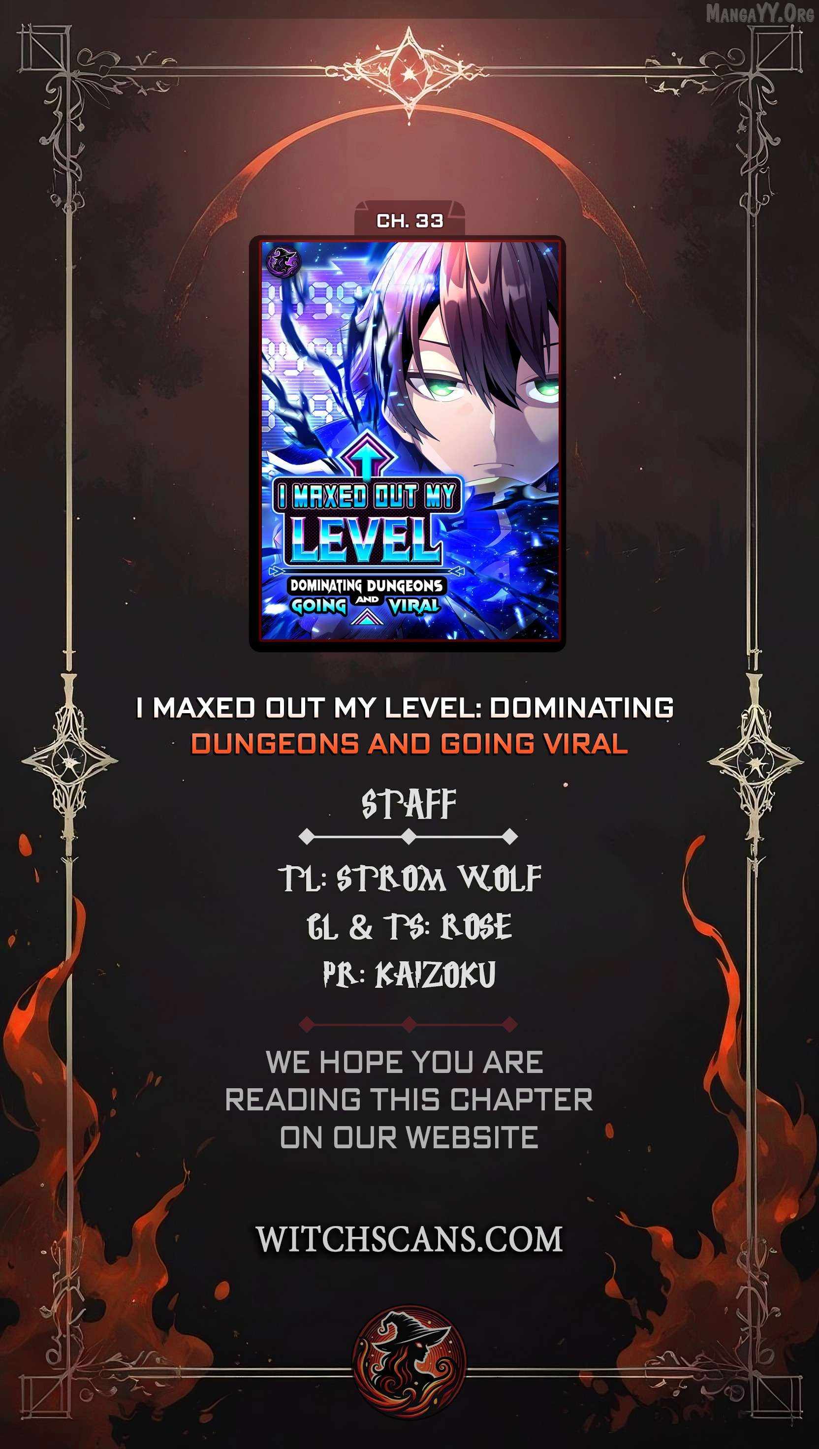 I Maxed Out My Level: Dominating Dungeons and Going Viral - Chapter 33 ...